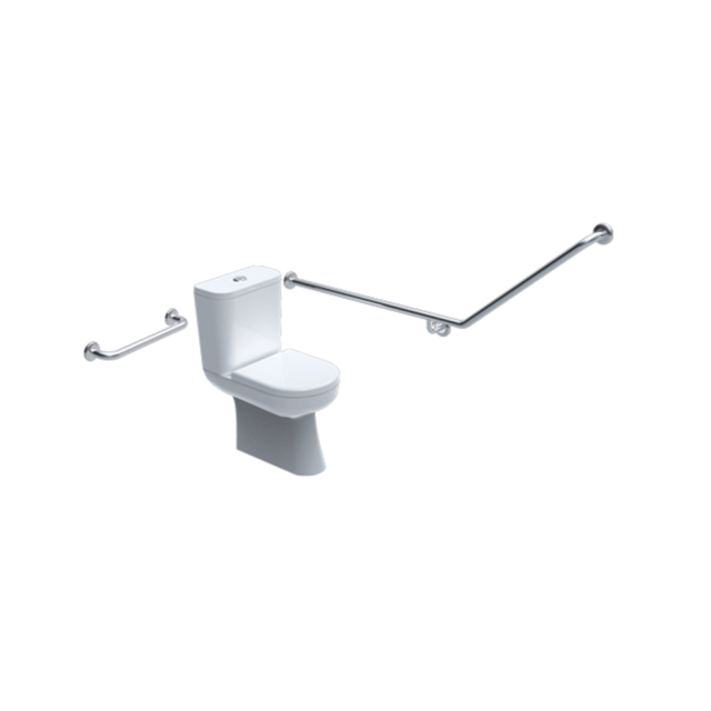 Drop Down Grab Rail Post Quality Fine Finish 800mm High